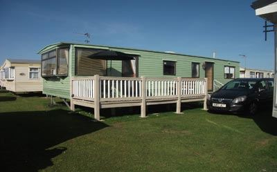 Our caravan on Barmston Beach Holiday Park