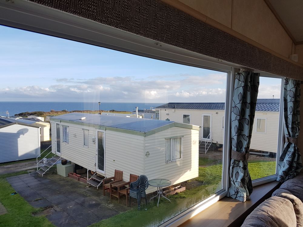 Three bedroom caravan on Reighton Sands in Yorkshire