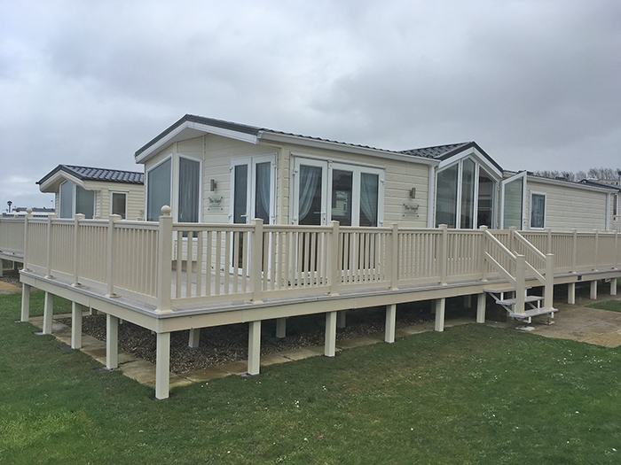Static caravan holiday accommodation on Reighton Sands Holiday Park
