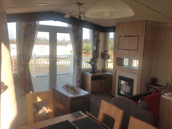 3 bedroom caravan sited on Seton Sands Holiday Village