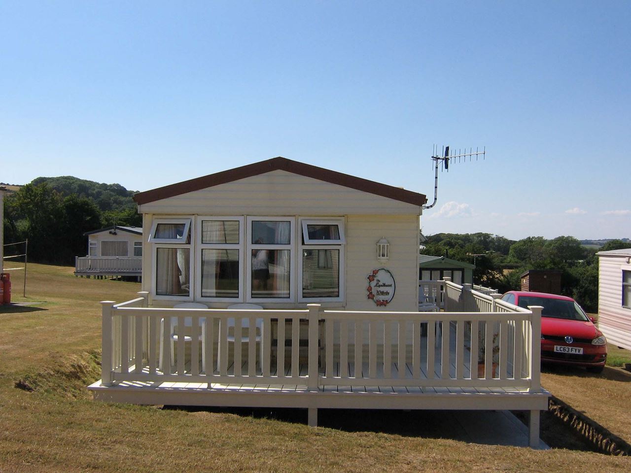 Spacious caravan situated on on Sandhills Holiday Park - Isle of Wight