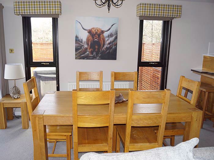 Pet friendly lodge with a hot tub for hire at Finlake Holiday Park in ...