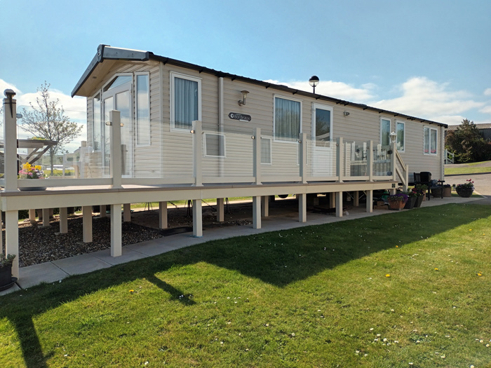 Static caravan holiday accommodation on Reighton Sands Holiday Park