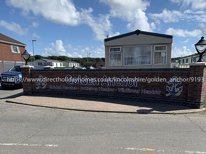 Lovely 6 berth holiday caravan for hire on the quiet Golden Anchor ...