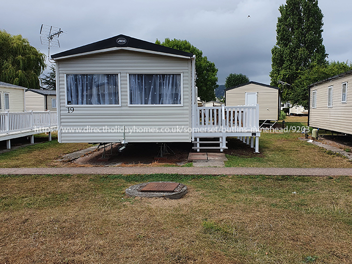 Standard static caravan to rent at Butlin's Minehead, situated in the ...