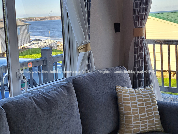 Caravan for hire on the Reighton Sands Holiday Park. Set in a truly ...